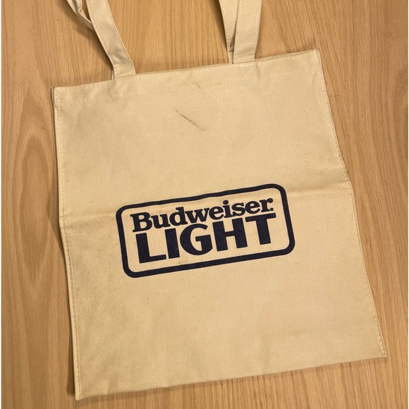 Budweiser | Bags | Vintage Budweiser Light Canvas Tote Bag | Poshmark